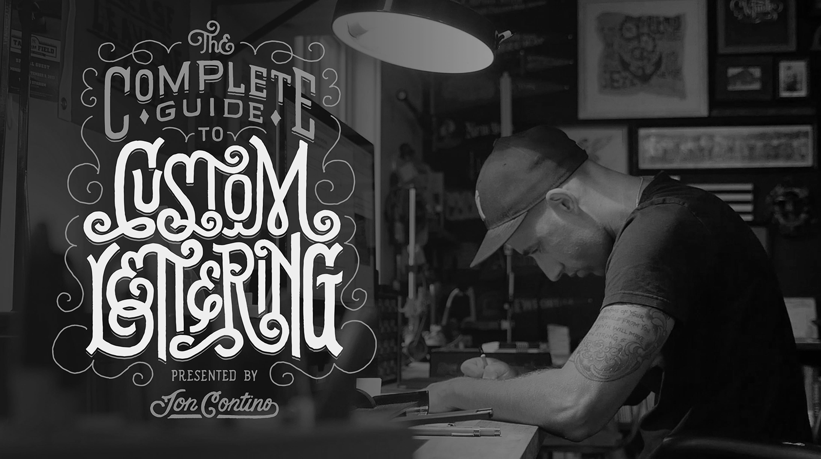 The Complete Guide to Custom Lettering Class by Jon Contino - Lettering ...